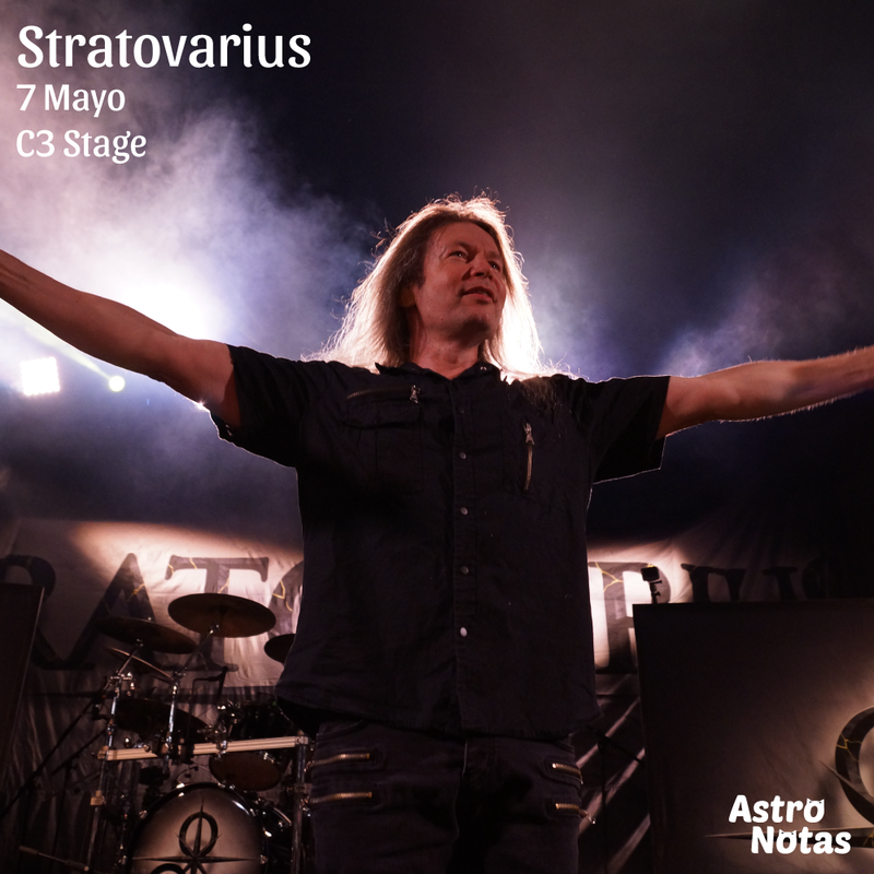 Stratovarius / C3 Stage 7 Mayo 2023 - AstroNotas