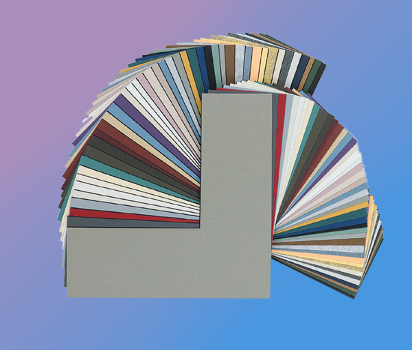 Black and Grey Mat Boards