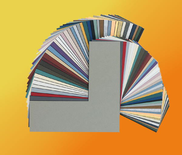 Black and Grey Mat Boards