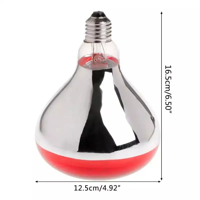 100 Watts – Jumbo Size Pet Infrared Waterproof Heating Light Bulb for ...