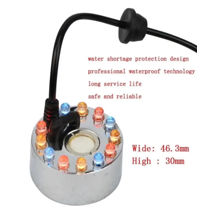 Ultrasonic Humidity Fire 24V Floating Boy – Ideal for Incubators