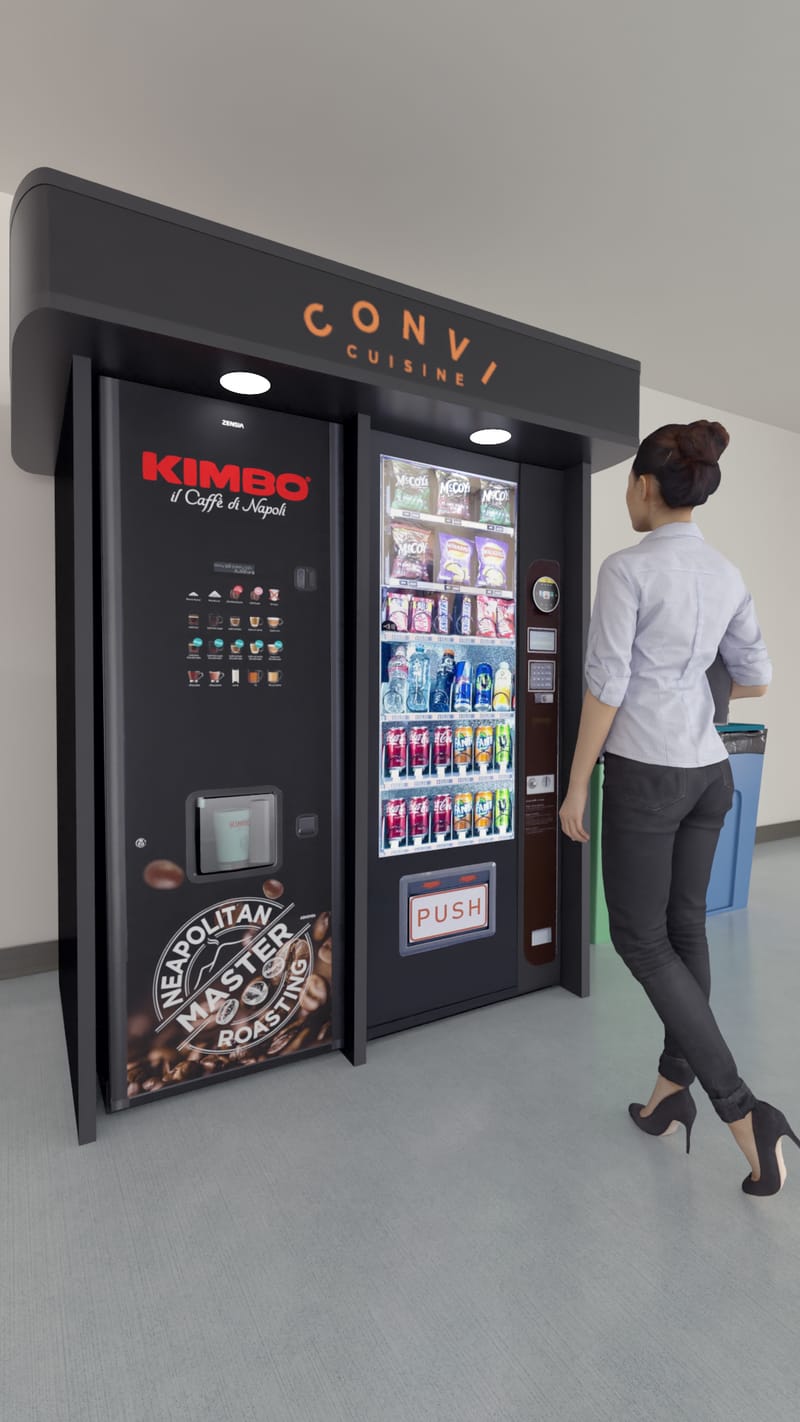 ConviCuisine offers hassle free fully operated vending services