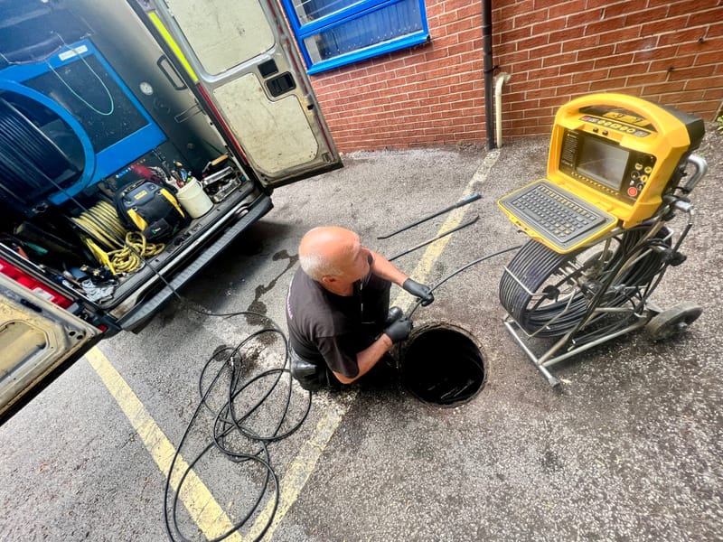 Manchester Drains - CCTV Drain Survey, Drain Inspection and Reporting