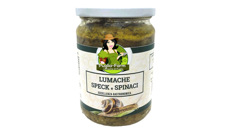 Lumache Speck e Spinaci - Puglia-Farm