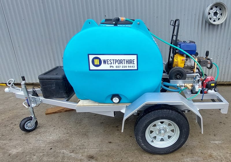 4000Psi Trailer Water Blaster - Westport Hire