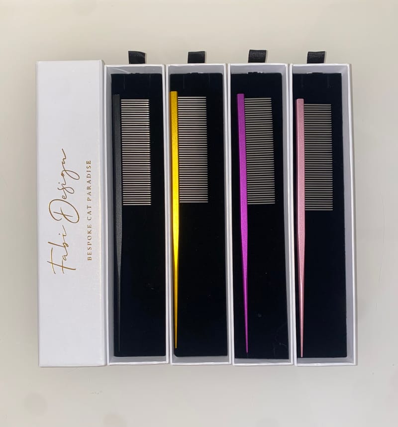 Stainless Steel Detailing Finishing Comb - Fabi Design