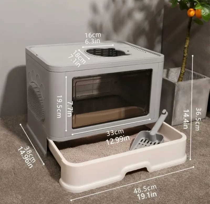 New! Disinfection Ultra Violet light Cat litter Box - Fabi Design