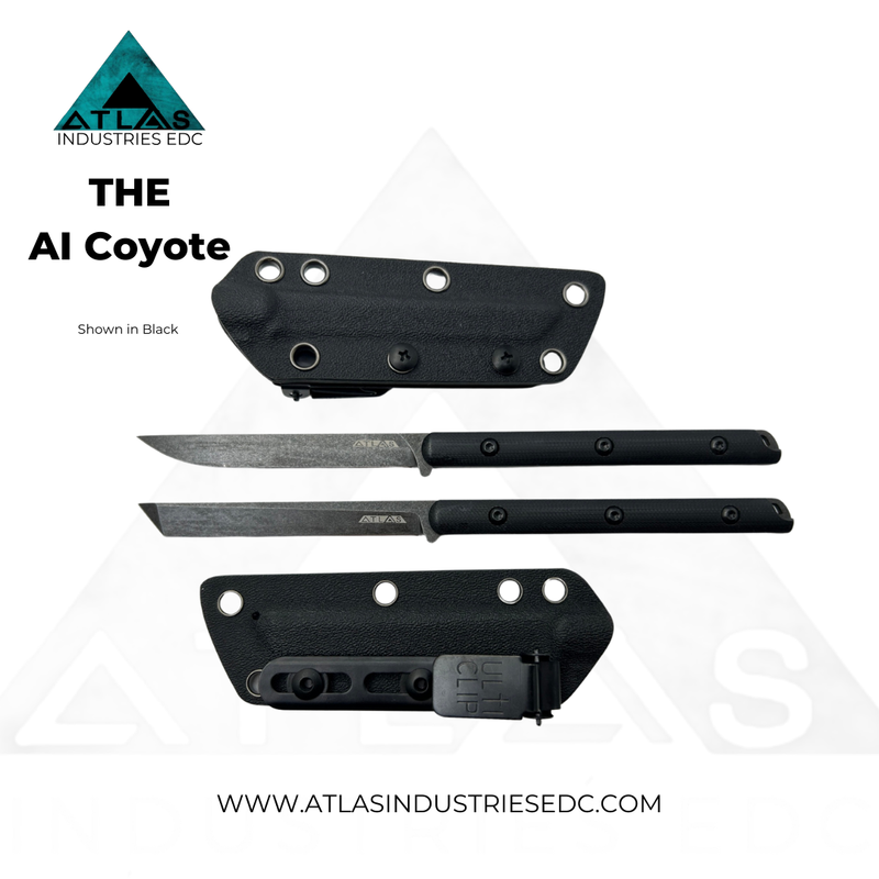 AI Premier Coyote Fixed Blade - Atlas Industries EDC