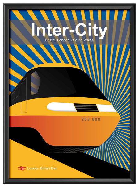 Intercity 125 - Art Parade train posters