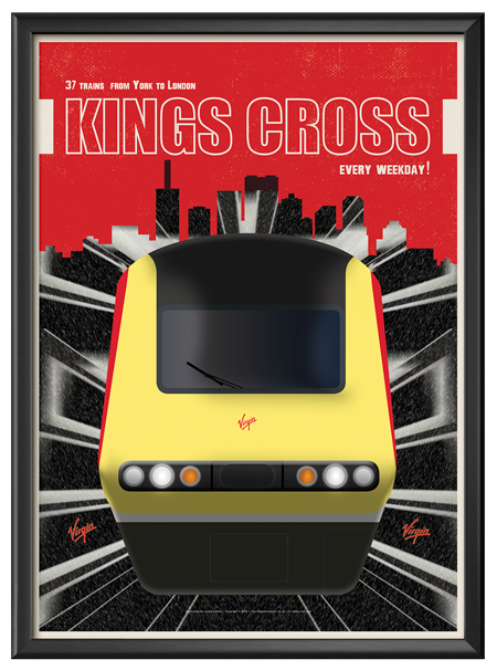 Intercity 125 - Trains by James train posters