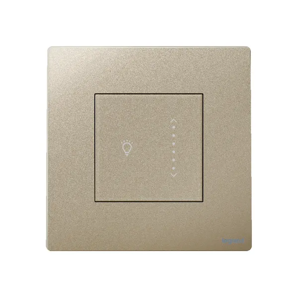 LEGRAND 281286CH Touch Dimmer Mallia 300 W 1 Gang Champagne