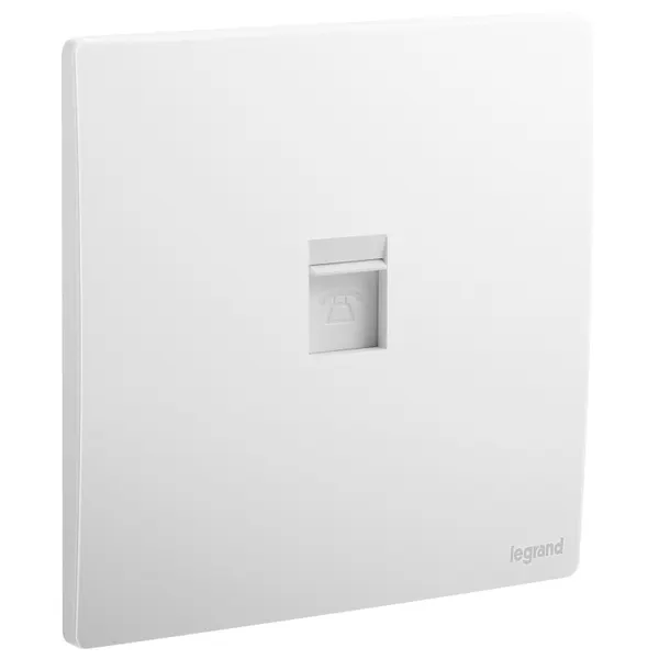 LEGRAND 281160MW Telephone Socket Mallia RJ11 Matt White