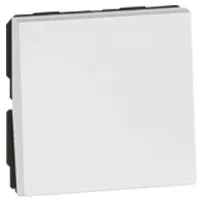 LEGRAND 572842 Blank Module Arteor 2 Modules, Magnesium