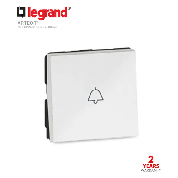LEGRAND 572056 Push-Button Arteor 2 Modules, White