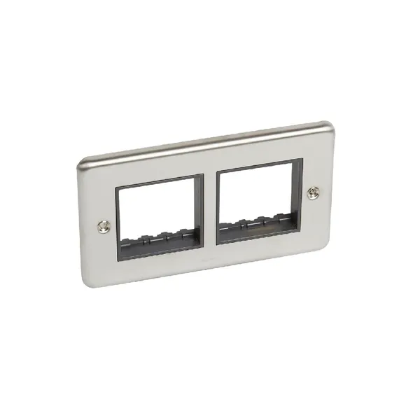 LEGRAND 833000 Switch Synergy 1 Gang 1 Way 10AX 250V~ Stain. Steel