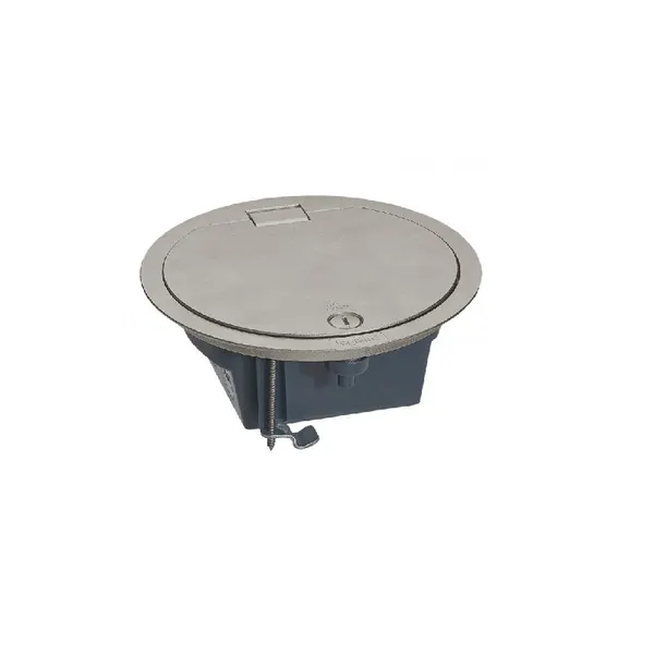 LEGRAND 88064 Floor Box IP66, 4 Modules, Stainless Steel