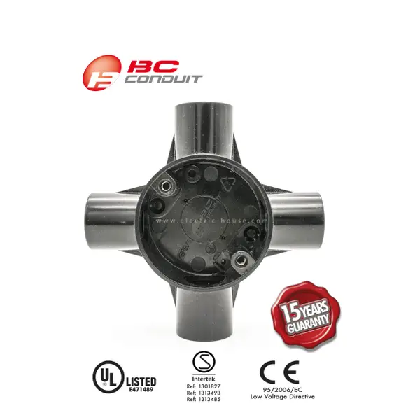 BAHRA CONDUIT - 20 & 25mm Intersection - 4 Way