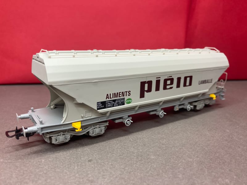 LS models 30557 HO - wagon mono-foudre Gris CAZALIS & Pratz SNCF - Ferromax
