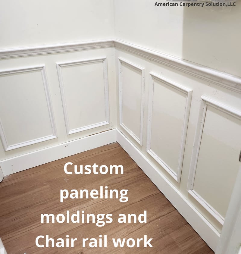 Picture Frame Style wall - AMERICAN CARPENTRY SOLUTION, LLC