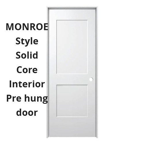 MONROE SOLID CORE INTERIOR DOOR - AMERICAN CARPENTRY SOLUTION