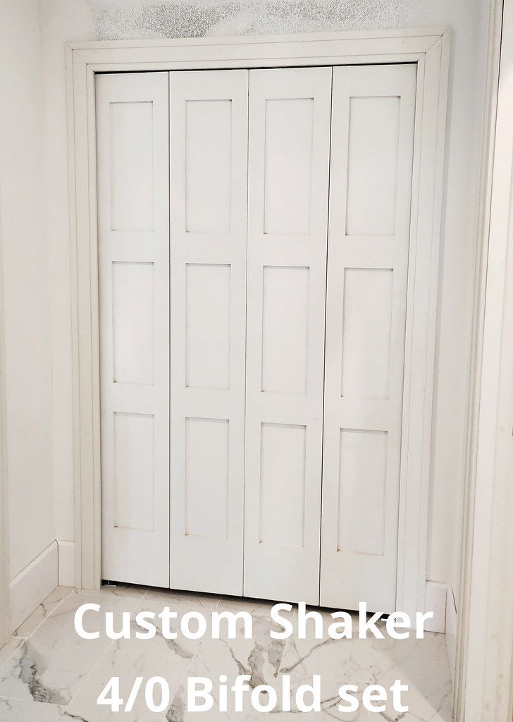 SOLID SHAKER STYLE 2 PANEL BIFOL DOOR - AMERICAN CARPENTRY SOLUTION, LLC