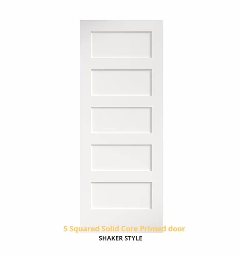 5 SQUARED SQUARE PANEL SHAKER DOOR STYLE - AMERICAN CARPENTRY SOLUTION, LLC