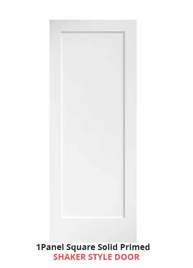 5 PANELS SHAKER INTERIOR DOOR PANEL - AMERICAN CARPENTRY SOLUTION