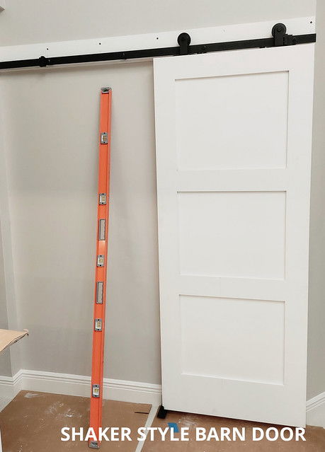 Shaker Style Barn Door - AMERICAN CARPENTRY SOLUTION, LLC