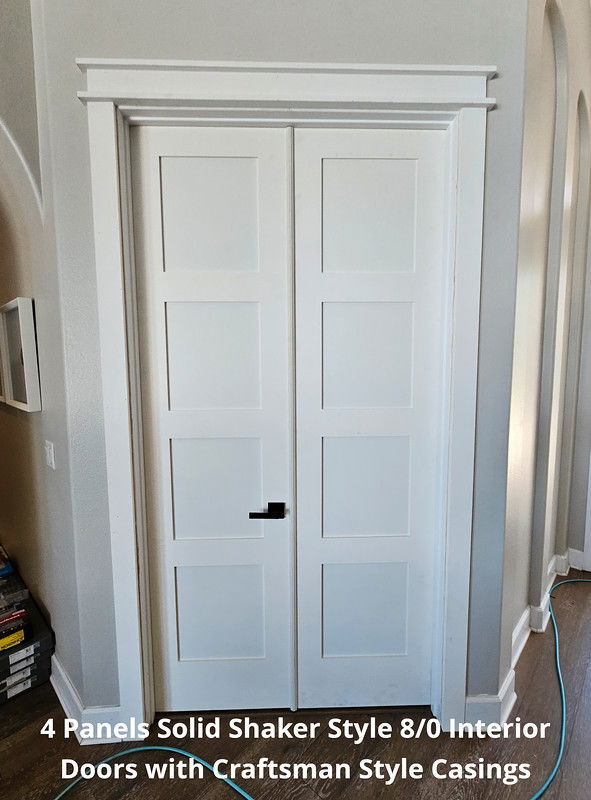 TRIMLITE Shaker Style Interior door - AMERICAN CARPENTRY SOLUTION, LLC