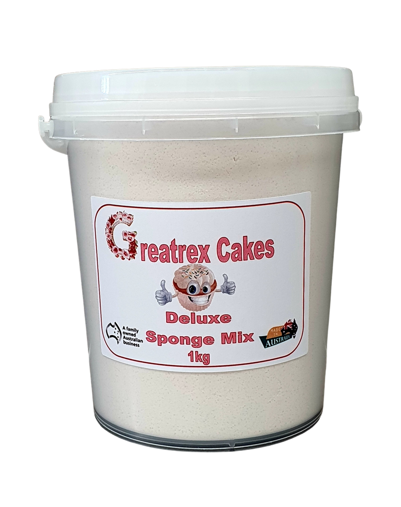NEW Greatrex Cakes Deluxe Sponge Cake Mix 1kg Tub