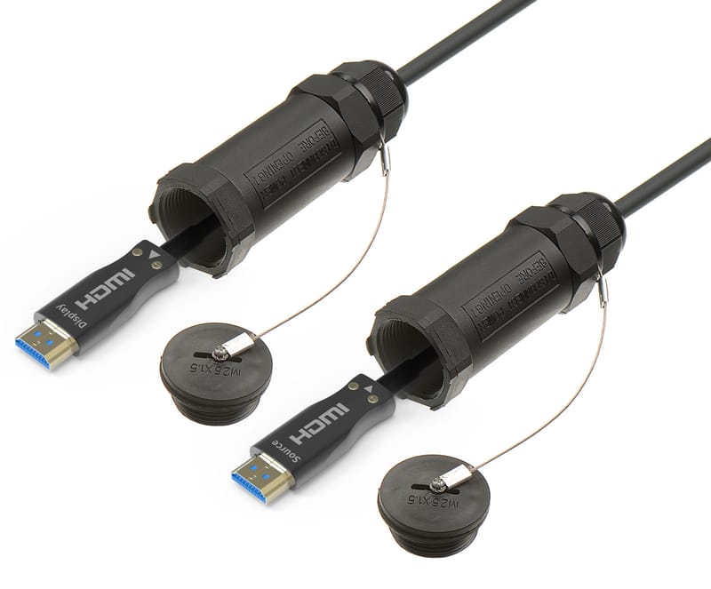 HDMI DE FIBRA ÓPTICA 4K BLINDADOS - SCE EXPRESS
