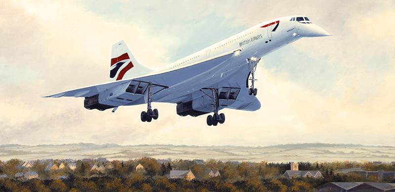 Concorde On Final Approach - various editions - CCB Aviation