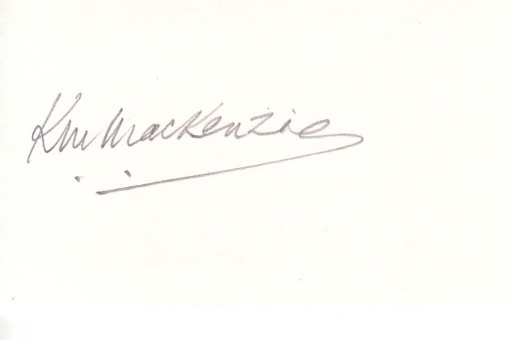 Mackenzie K. - pencil signature - CCB Aviation