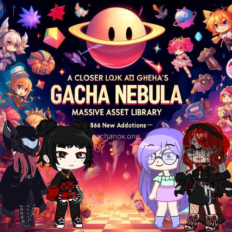 A Closer Look at Gacha Nebula's Massive Asset Library - 866 New ...