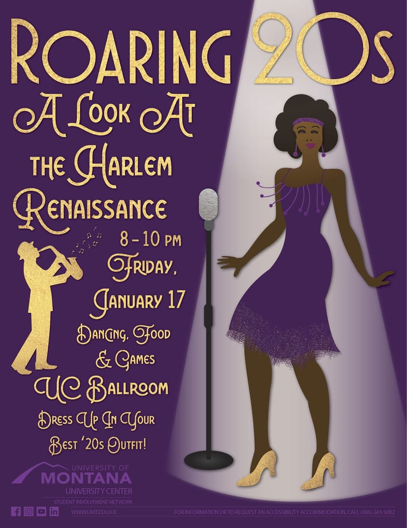 Harlem Renaissance Roaring 20s Poster - abby seethoff - writer - speaker