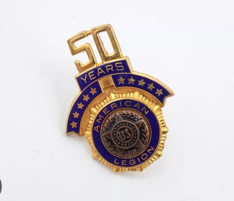 50 Year Plus Members - American Legion Post 55, Emmett J Shield