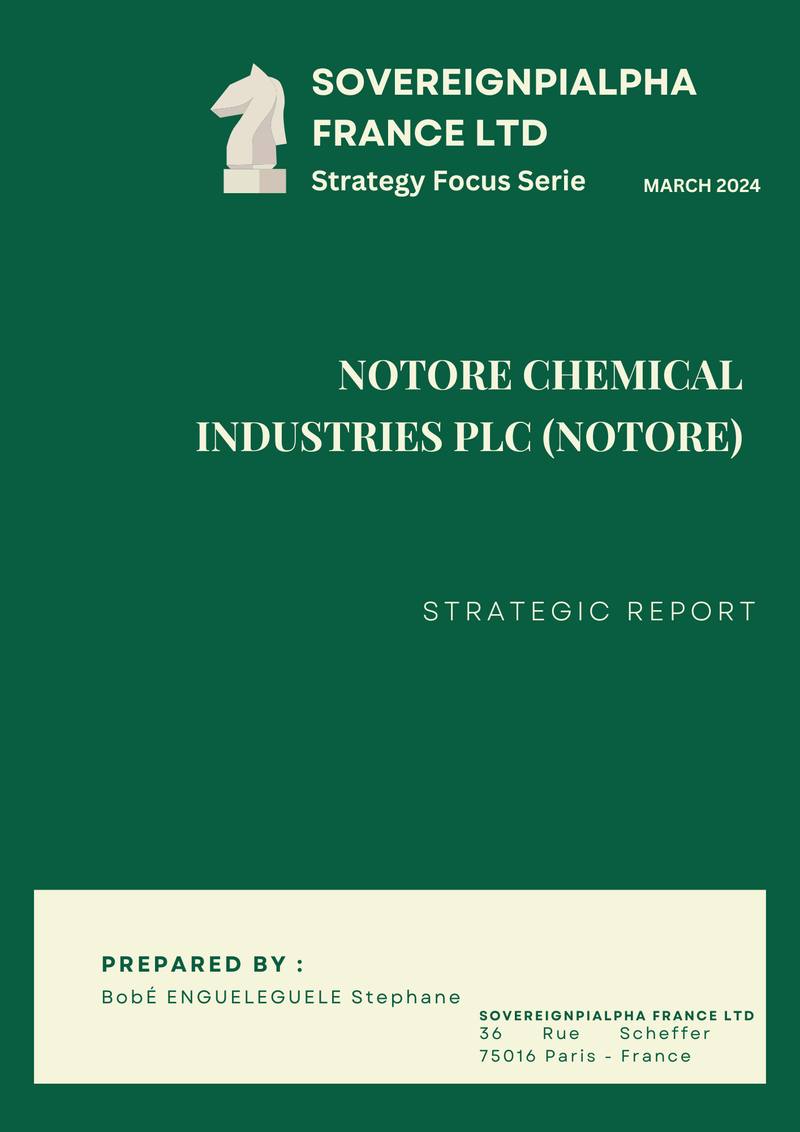 NOTORE CHEMICAL IND PLC (NOTORE) Strategic Report. - SovereignPiAlpha