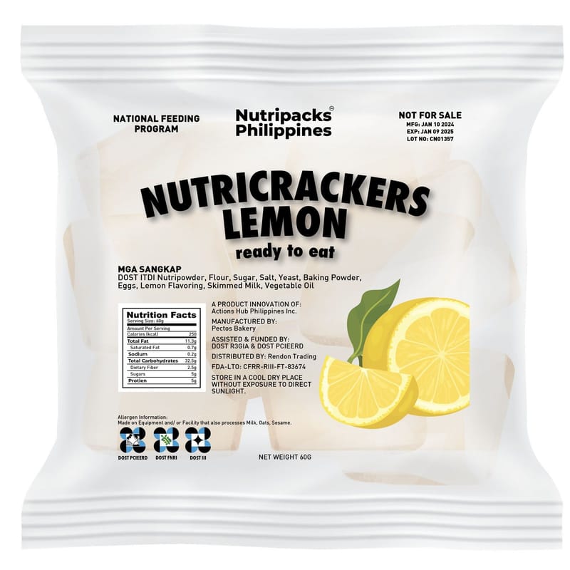 Ready-to-Eat Nutri-Snacks - Nutripacks Philippines Corporation