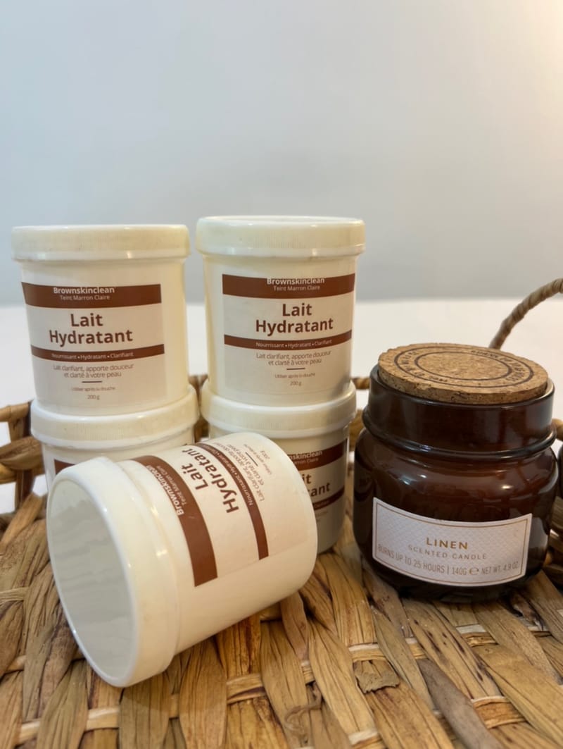 Lait Hydratant pour le Teint Marron