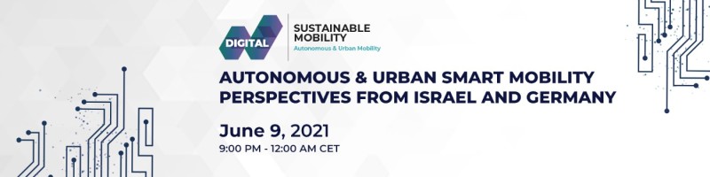 Autonomous & Smart Urban Mobility - Israel Startups meets German...