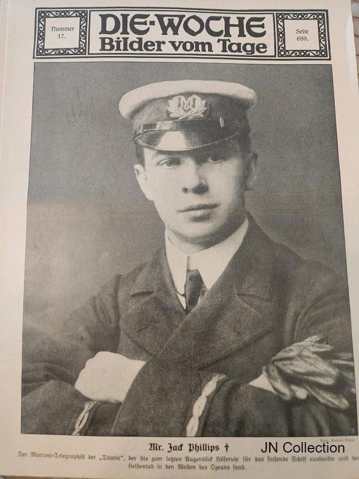 Wireless Operator Jack Phillips - Titanic Legacy
