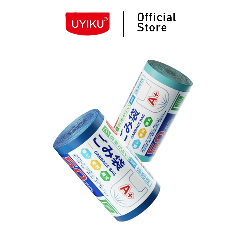 UYIKU 50-pack tear-free vest garbage bags
